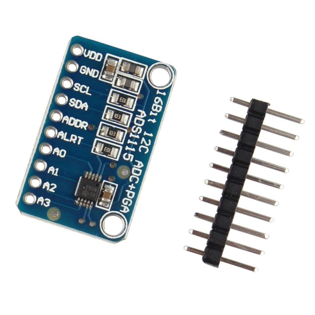 ADS1115 ADS-1115 16 Bit I2C 4 Channel ADC Module With Pro Gain ...