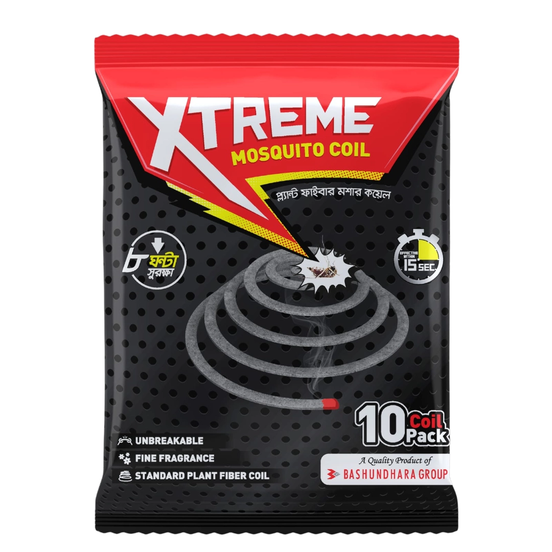 Xtreme Mosquito Coil (Plant Fiber) 5 Pair
