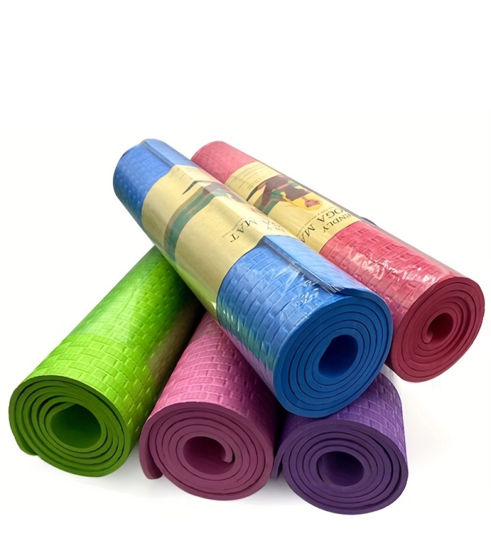 E-Co Friendly 6mm Quality Gym Yoga Mats - Sports & Fitness