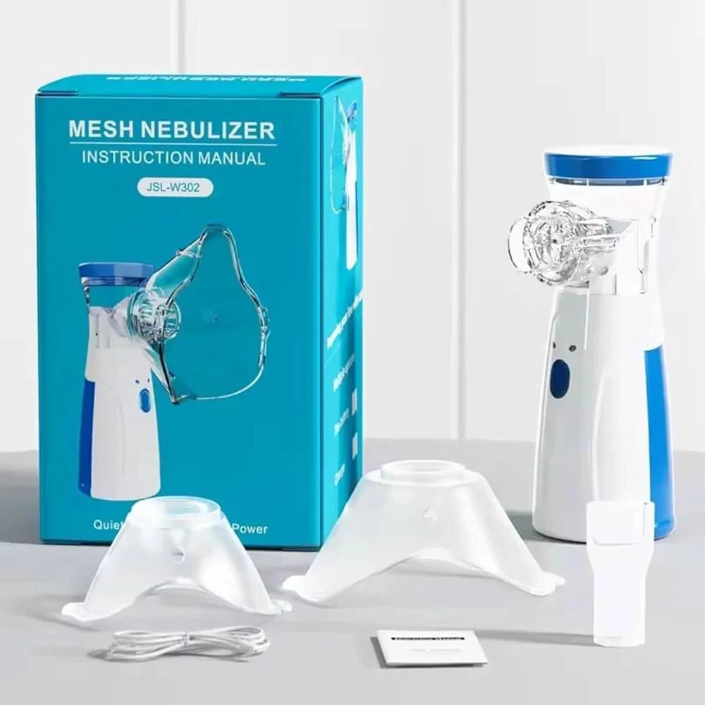 Portable Mini Handheld Mesh Nebulizer Machine/ Ultrasonic Steam Inhaler ...