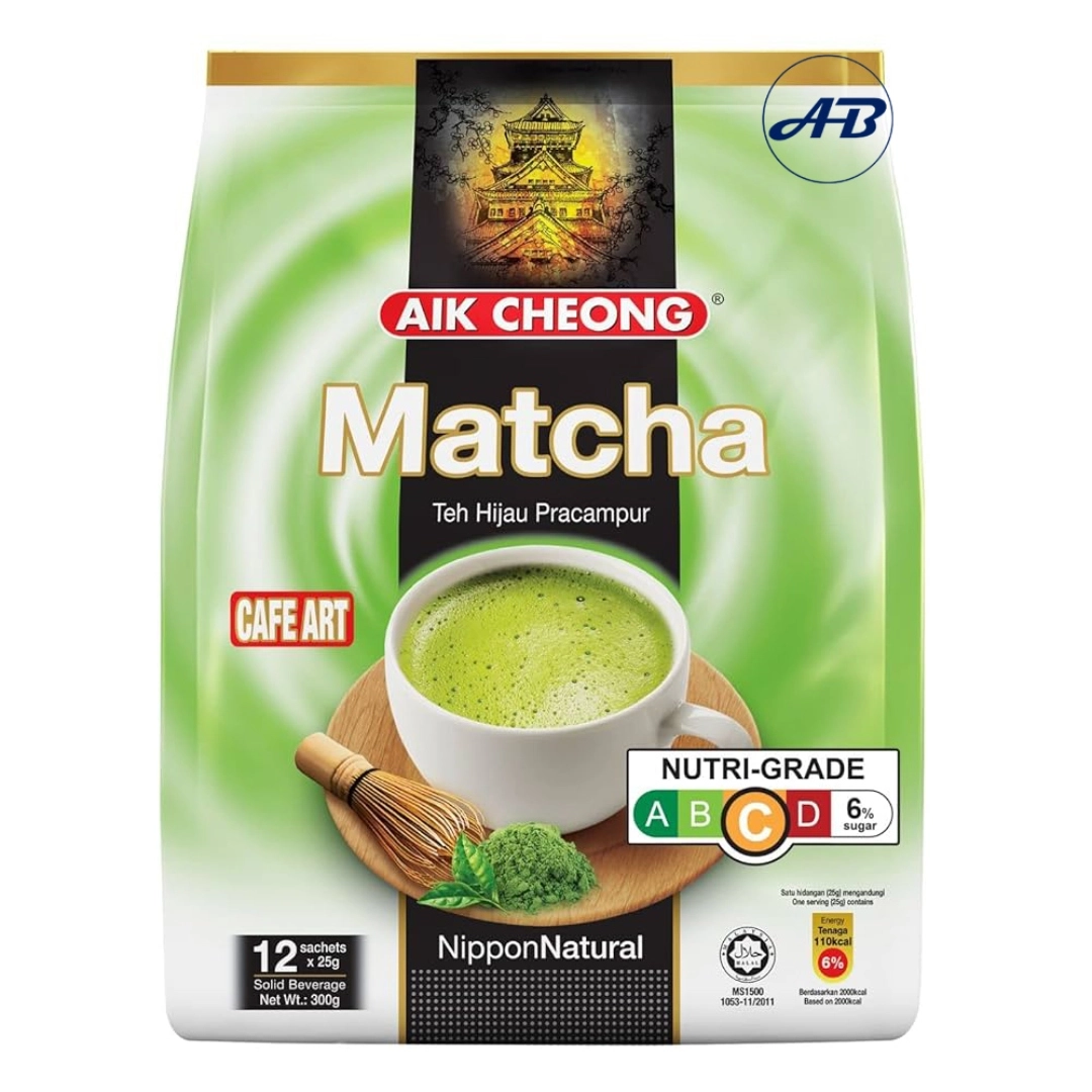 Aik Cheong Matcha Coffee (12 sachets x 25g) 300G