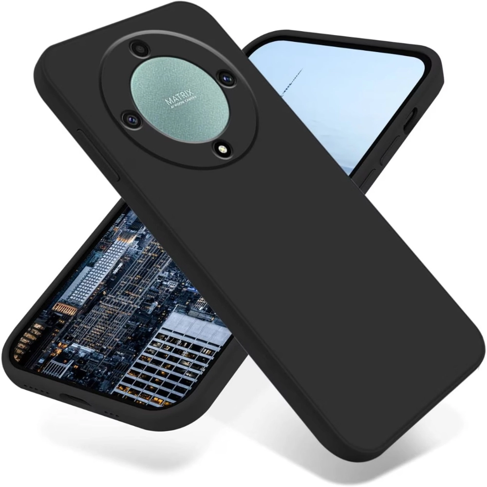 Huawei Honour X9A Silicone Soft Gel Rubber Slim Liquid Cover Shockproof ...