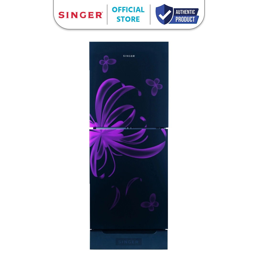 SINGER Top Mount Refrigerator | 231 Ltr | FTDS230-BG | BLACK
