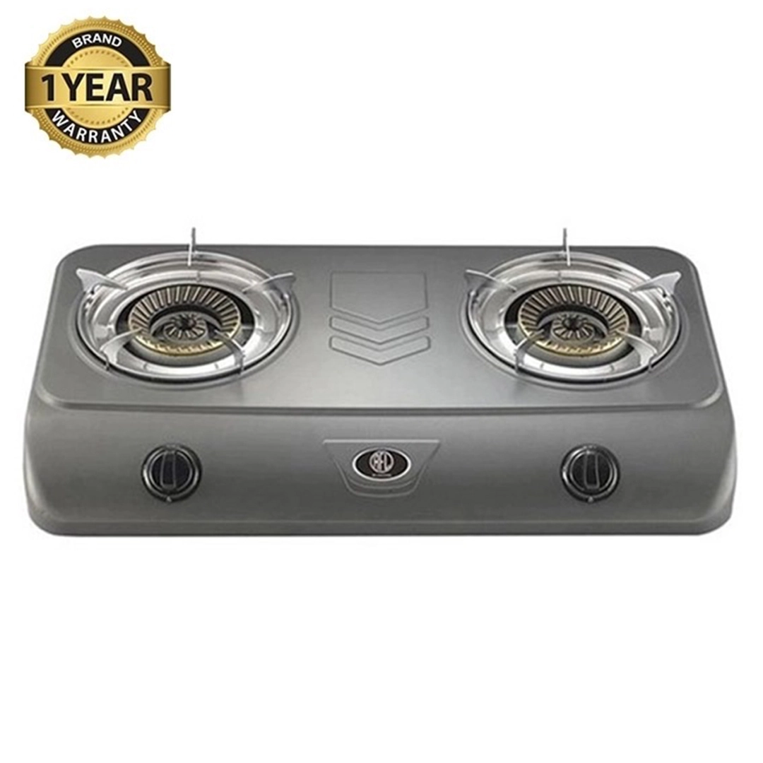 RFL Double Teflon Coating Gas Stove (2-06TRB) - (Line Gas)