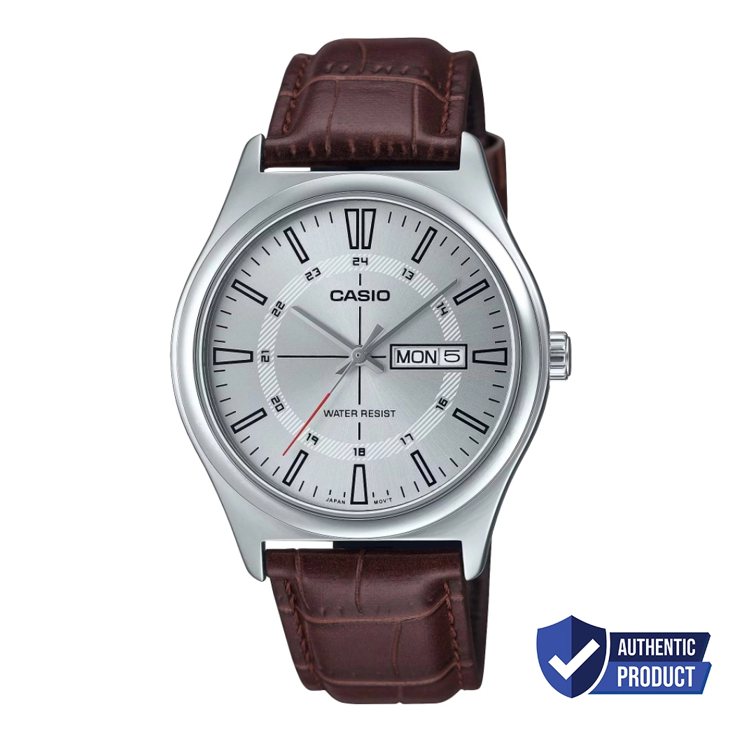 Casio Enticer Day Date Belt Watch MTP-V006L-7CUDF