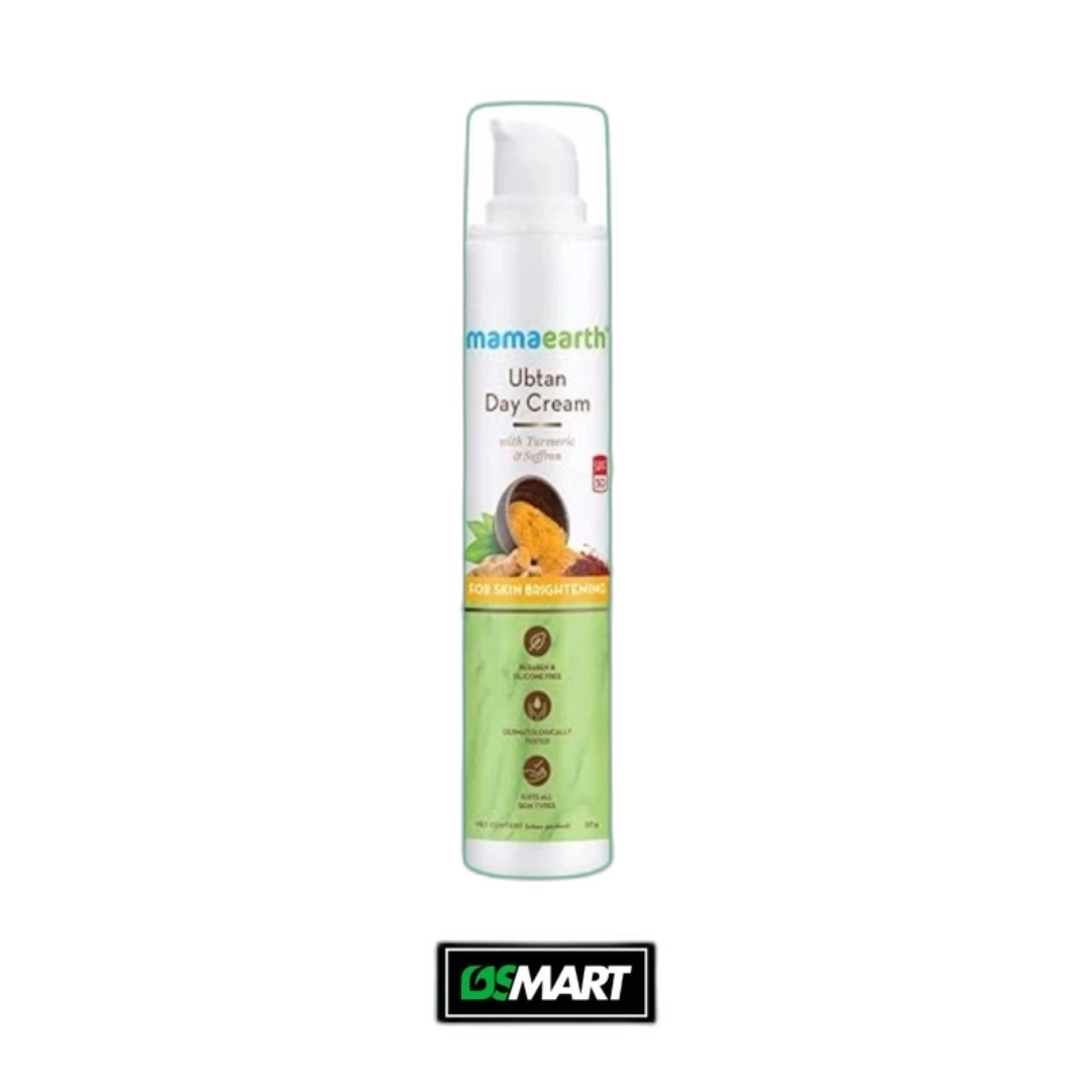 Mamaearth Ubtan Day Cream SPF 30 – Skin Brightening + Sun Protection ...