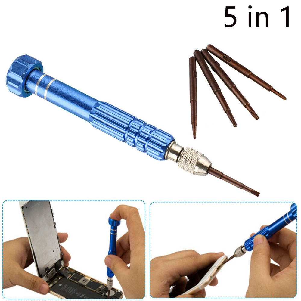 5-in-1 Multifunctional Small Screwdriver S2 Steel Magnetic Kit