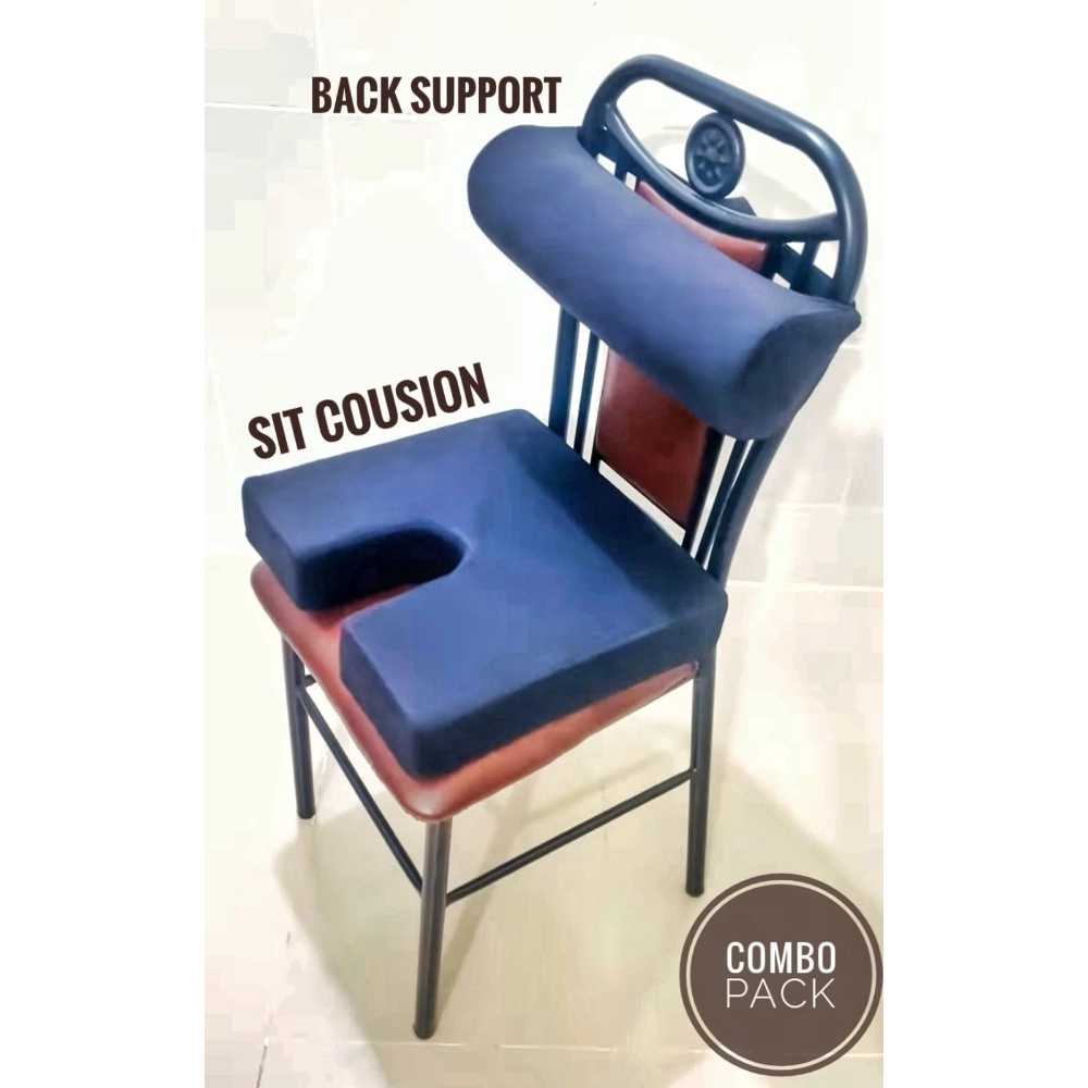 Coccyx Seat Cushion To Relieve Back, Sciatica And Tailbone Pain Ideal ...