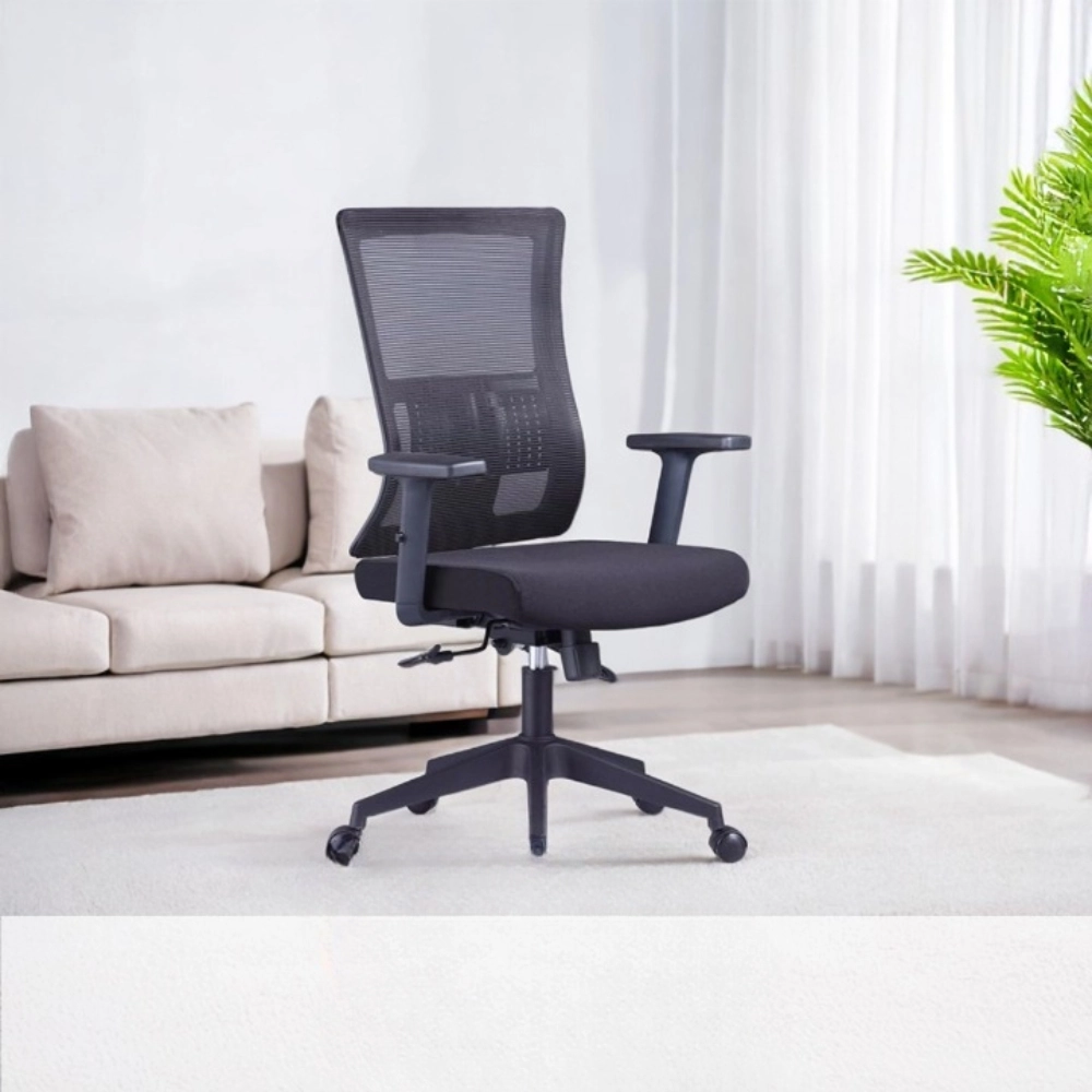 Stylish Mid-Back Swivel Office Manager Chair