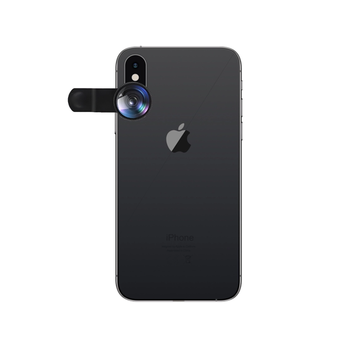 For Iphone 10 Series 3-In-1 Uhd Mobile Photography Lens Kit | Clip-On ...