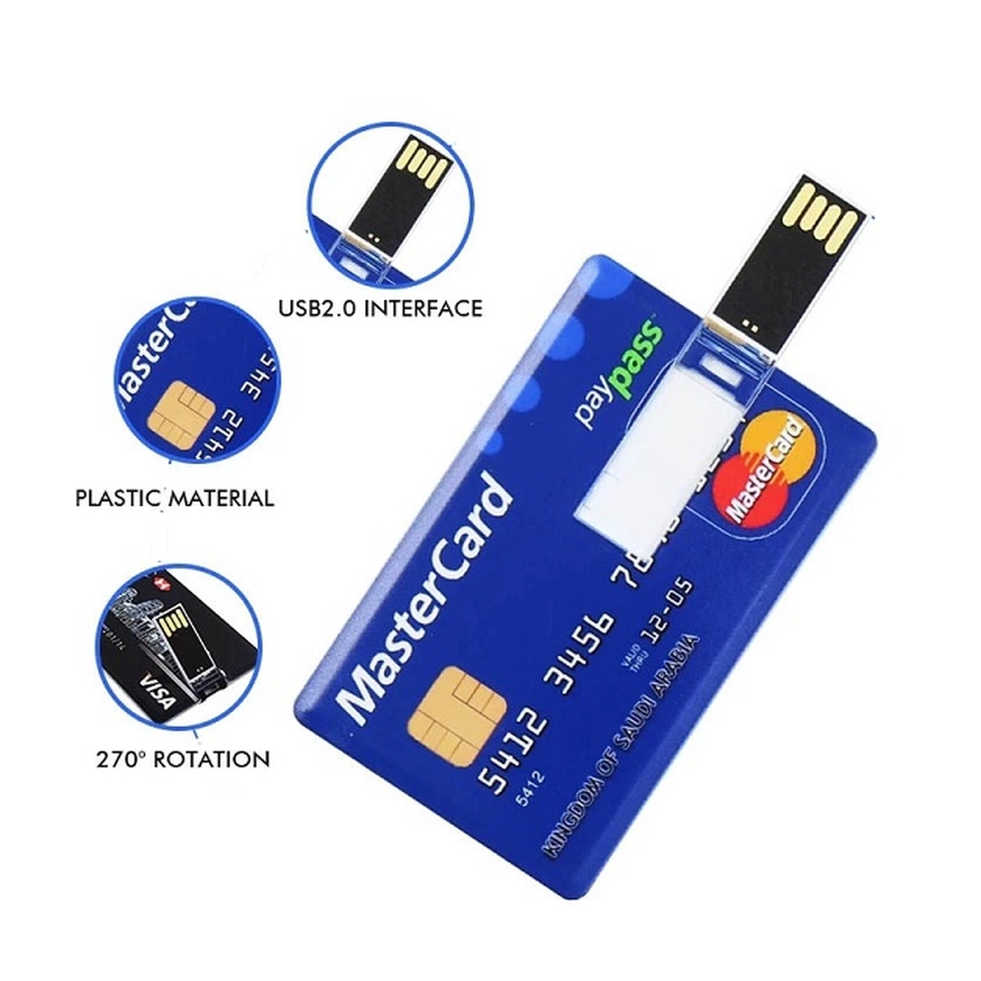 64GB Slim Credit Card USB Flash Drive Pendrive