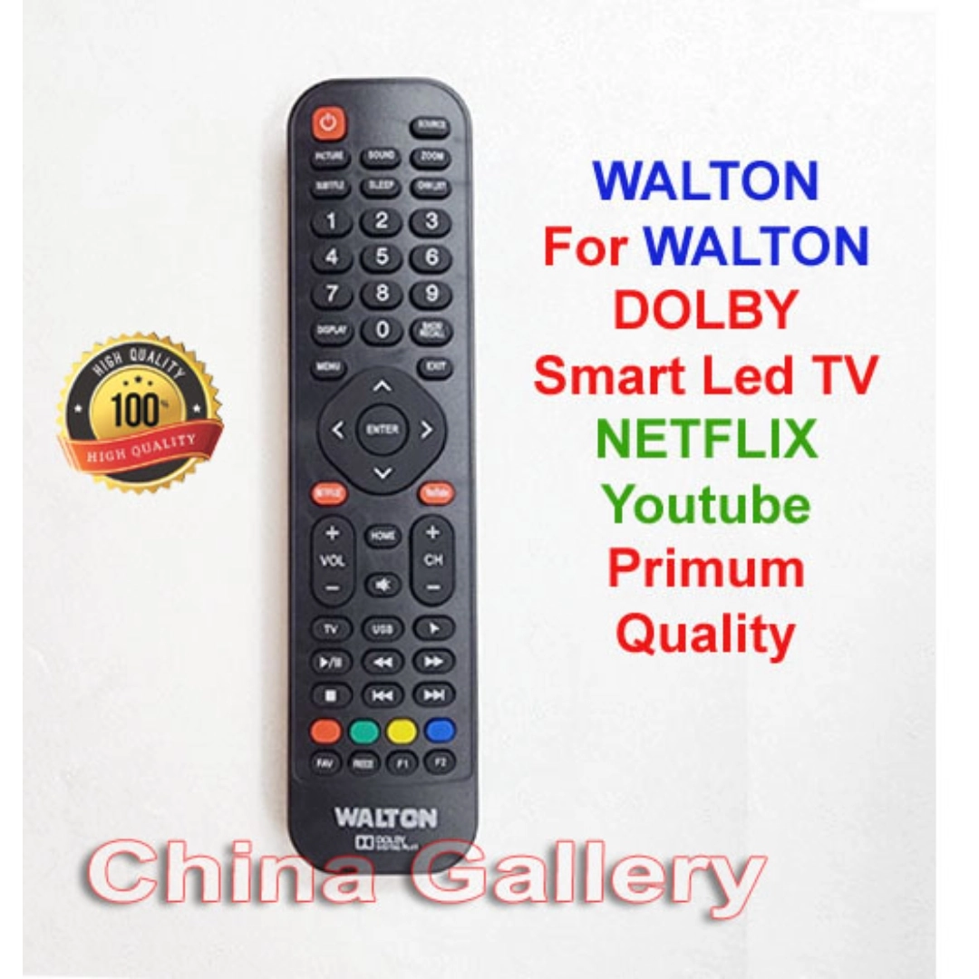 Remote Control for Walton Smart LED TV Remote Control