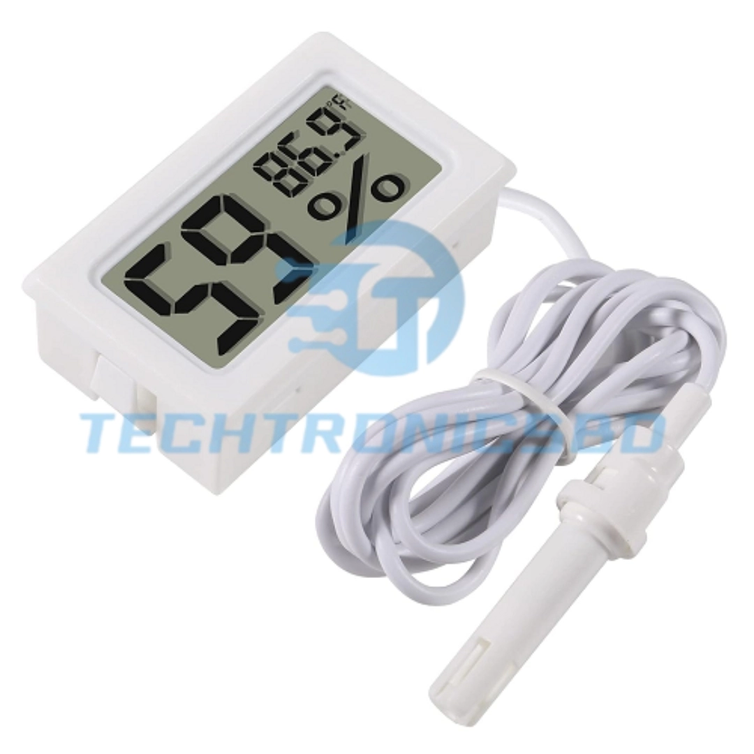 Digital LCD Mini Thermometer Hygrometer – Temperature & Humidity Meter ...