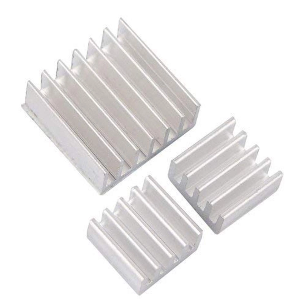 HEATSINK 3Pcs Set Of Aluminum Heat Sink 14x14x6mm 8x8x4mm Heatsink Aluminum Module Heatsink For ...