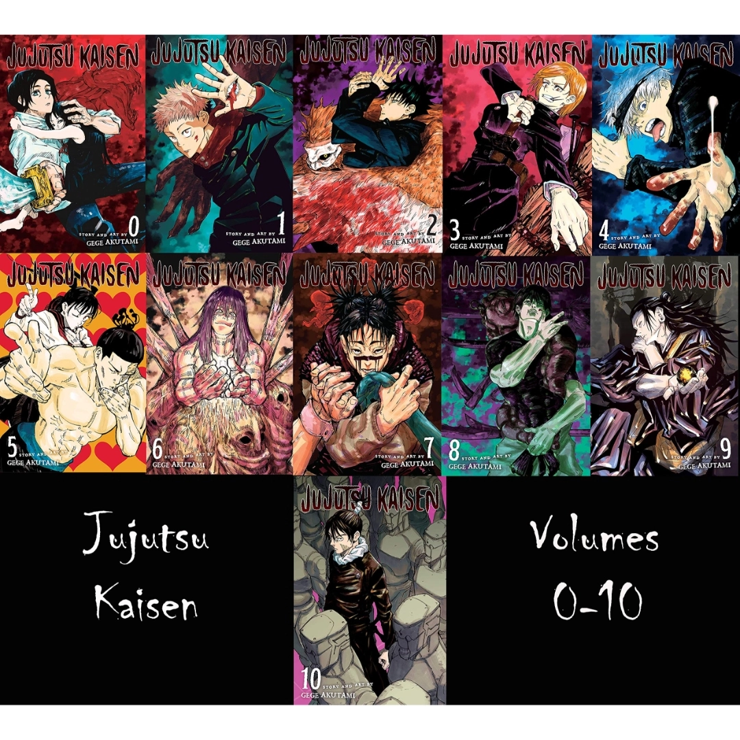 Jujutsu Kaisen Manga Complete Book Set Volumes 0/10 Paperback January 1 ...
