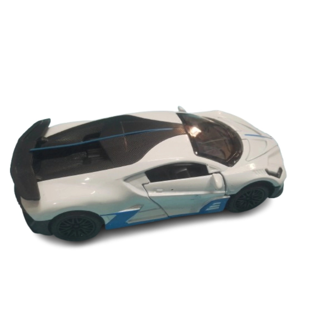 New Alloy open 3 doors rear wheel pullback force sports car model toy