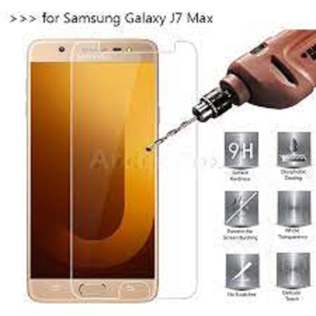 Samsung Galaxy J7 Max Tempered Glass Screen Protector 2.5D - Clear ...