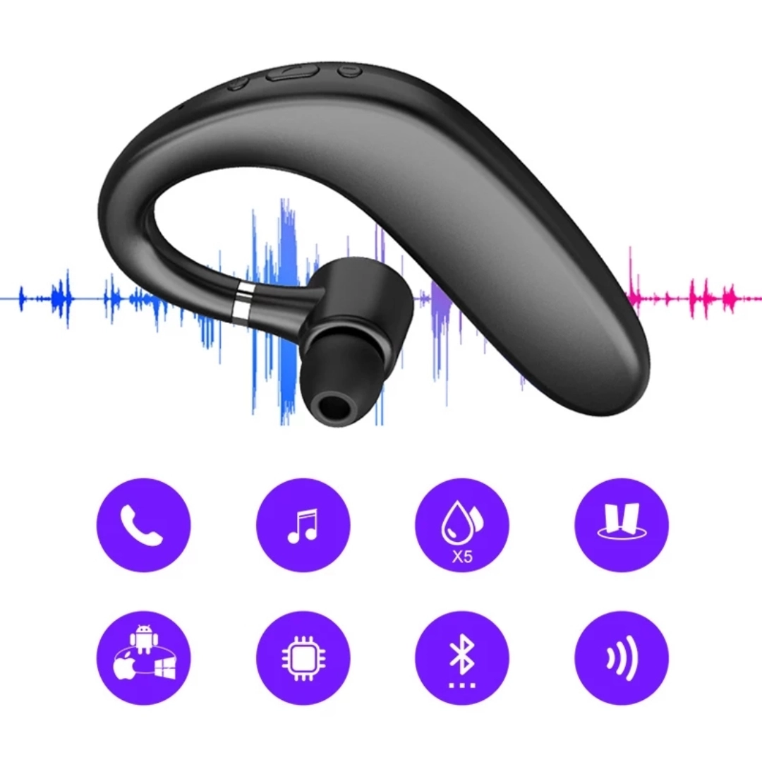 New S109 Wireless Business Bluetooth-Compatible Headphones, Hands-Free ...