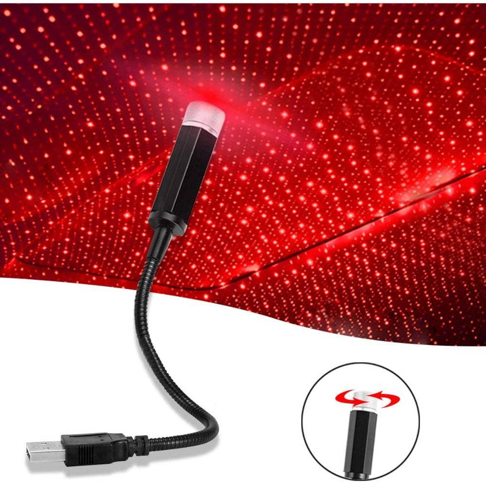 Roof Projection Light USB Portable Star Night Light Adjustable LED ...