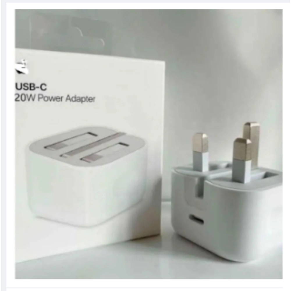 For Iphone 20W Usb.C Power Adapter For 13/12/11/X .Three Pin {Made In ...