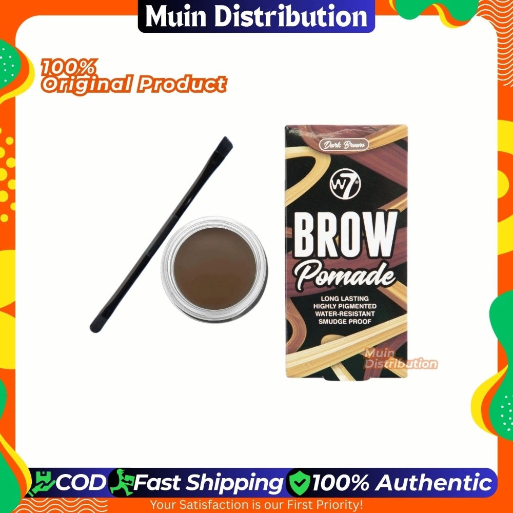 W7 Brow Pomade - Dark Brown - 4.25gm