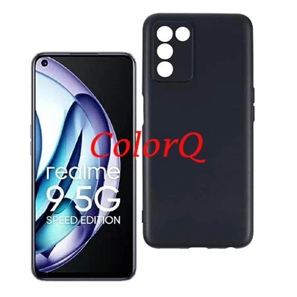For Realme 9 5G Speed New Generation Luxury Liquid Silicone Designed ...