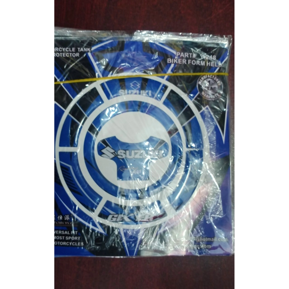 MOTOR BIKE TANKI 3D UNIVERSAL Carbon Fiber motor bike sticker