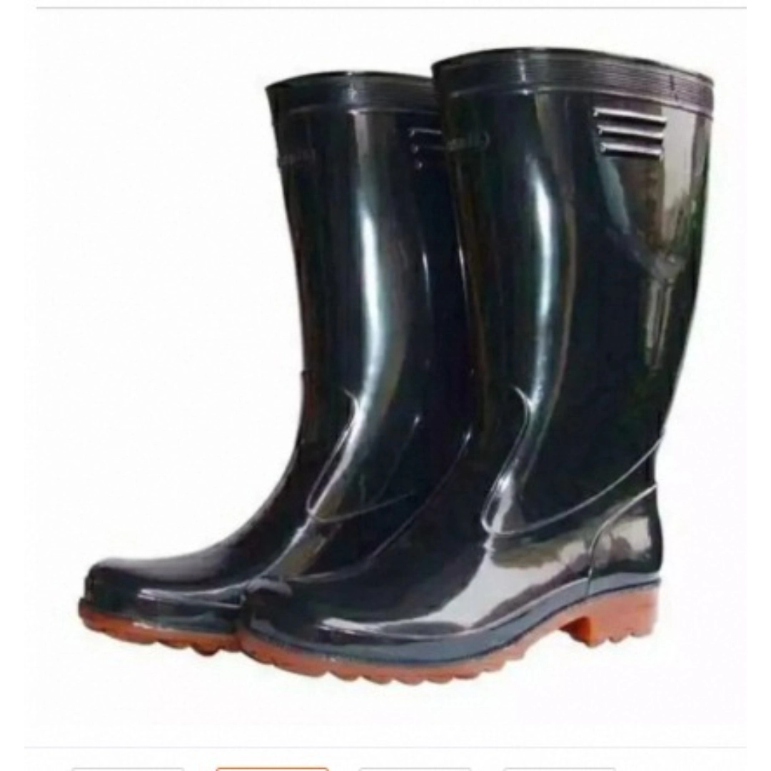 Waterproof Gum Boot - Black Color Pure PVC Boot