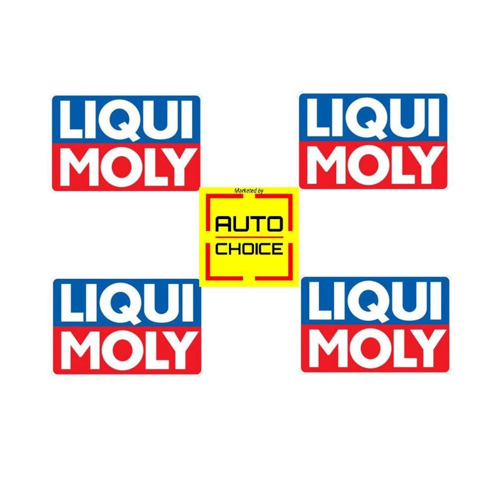 LIQUI MOLY LOGO STICKER FOR BIKES, CARS HELMETS, AND LAPTOPS