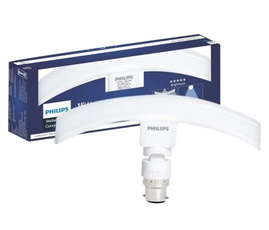 Philips Stellar Bright T-Bulb Curvey 15W 1500lm 6500K B22(Pin Type)