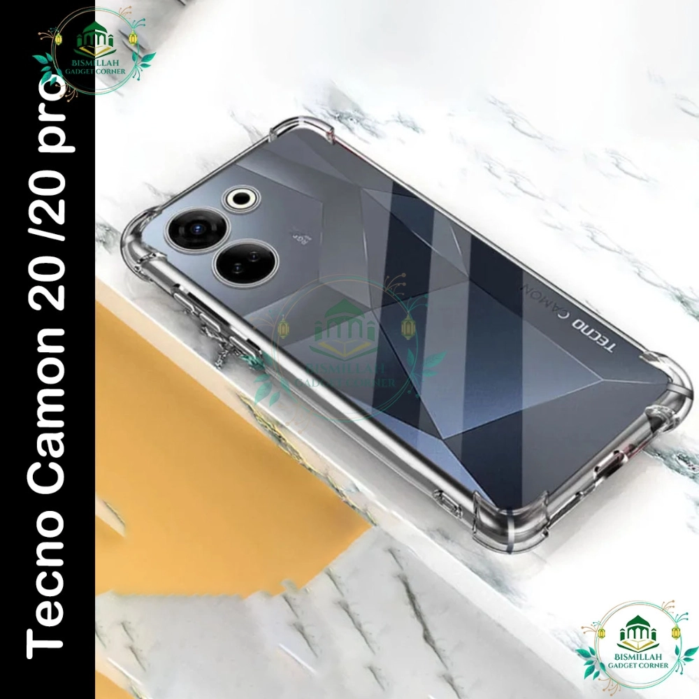 Transparent back cover For Tecno Camon 20 Luxury transparent Protect ...