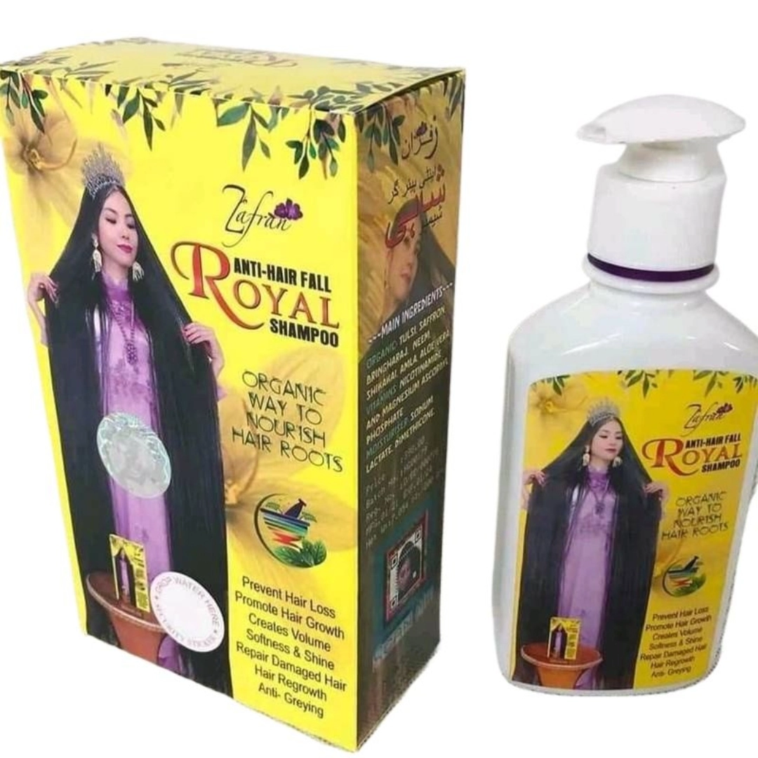 Original Saffron Royal Anti-Hair Fall Shampoo | Organic Hair Regrowth ...