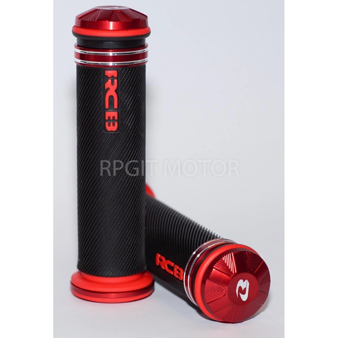 Alloy RCB AHG66 Handle Grip Universal Handle Grips For Motorcycle - Red ...