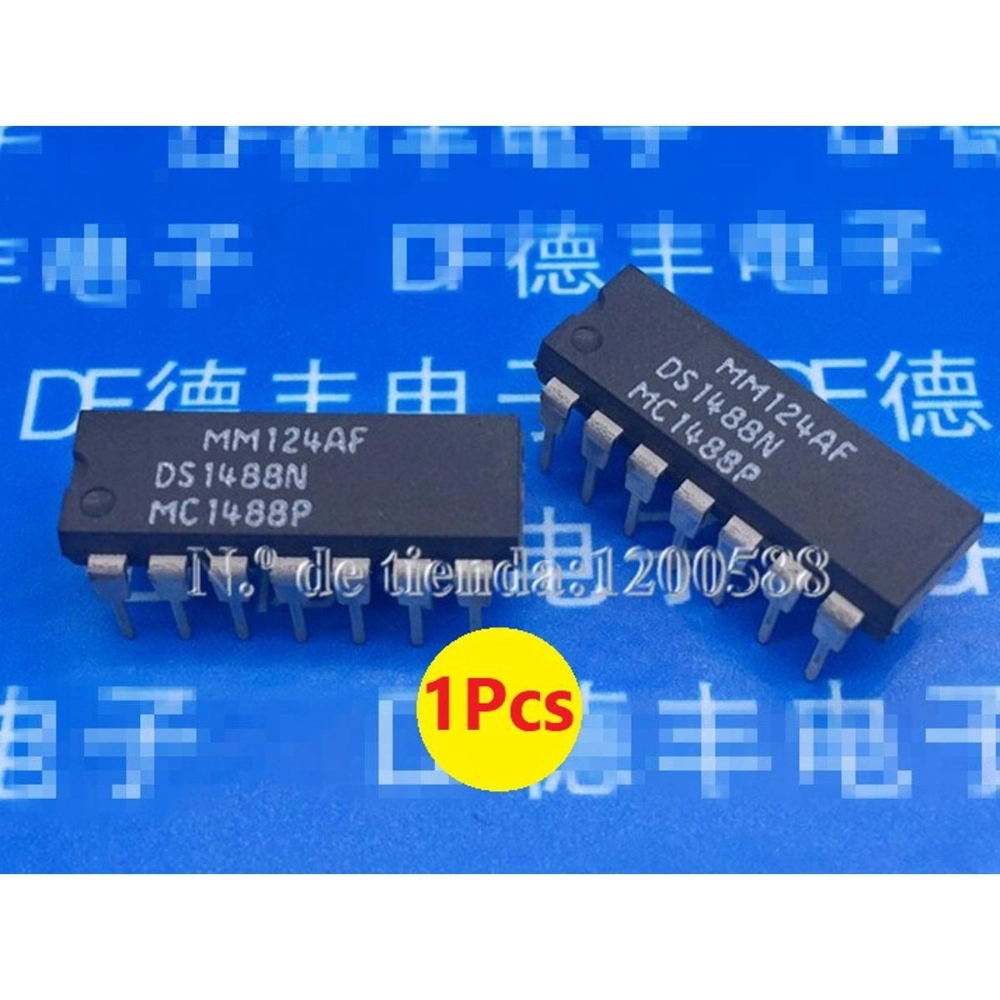 DS1488 IC Quad Line Driver RS232 DIP-14 14 Pin Leads Dual In Line ...