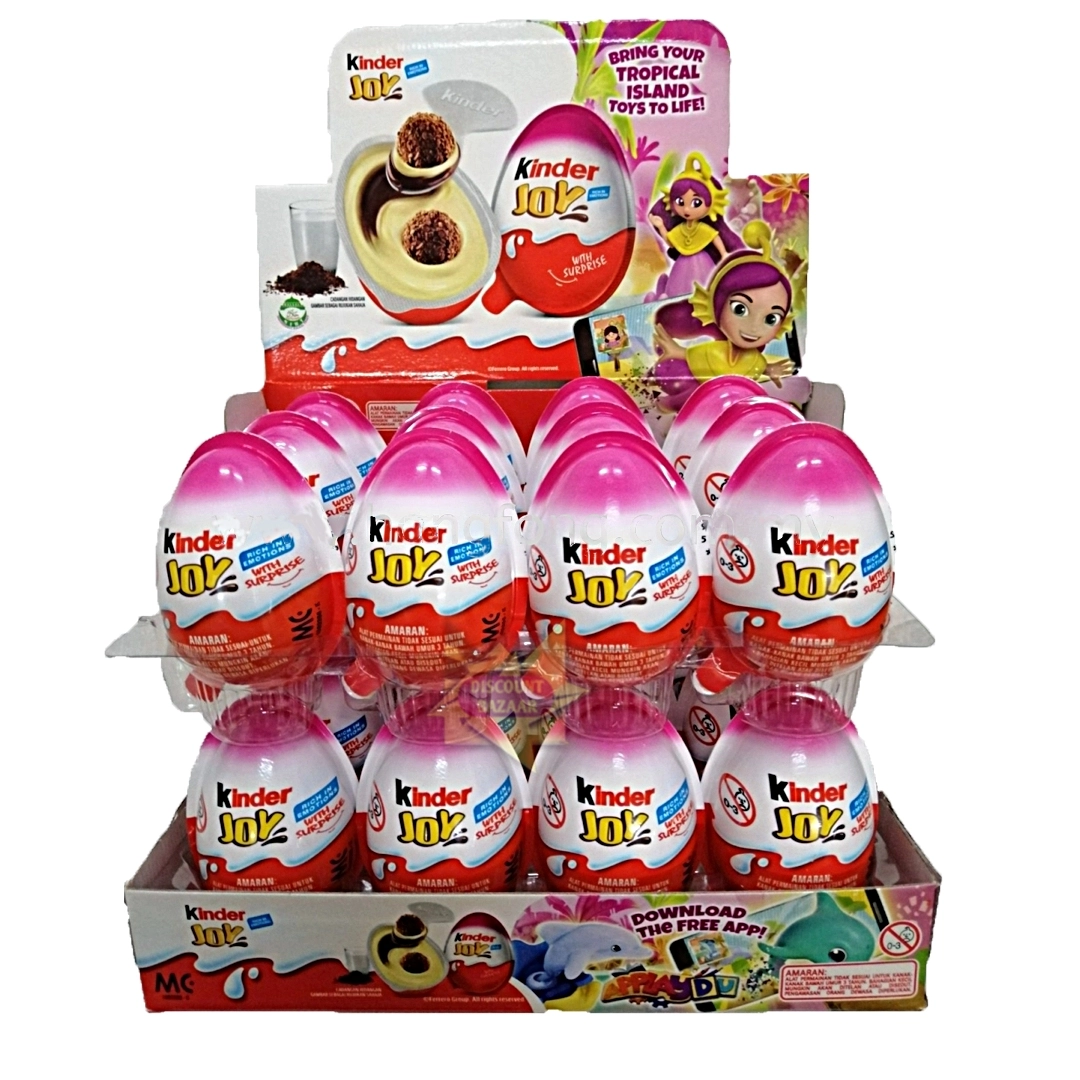 Kinder Joy Pink Edition 20gx24pcs (Indian)