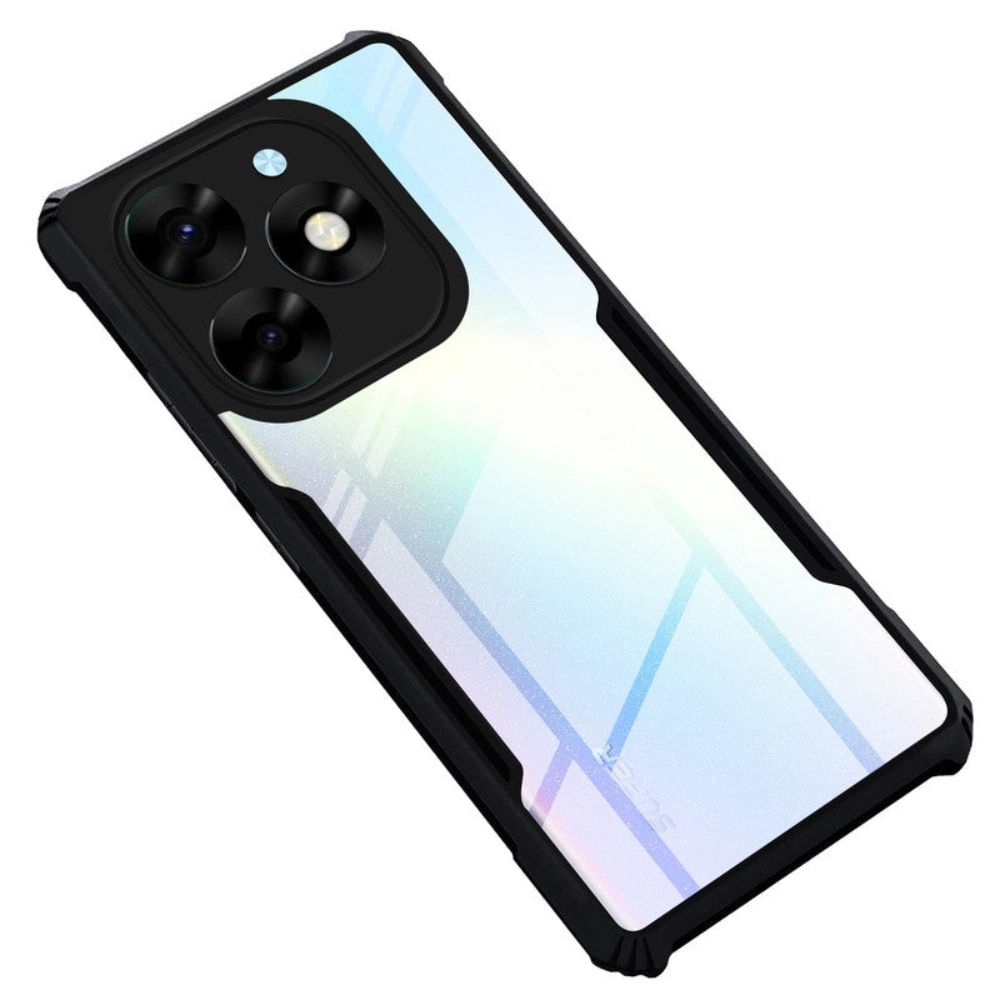 Premium Acrylic Transparent Back Cover For itel S23 Plus