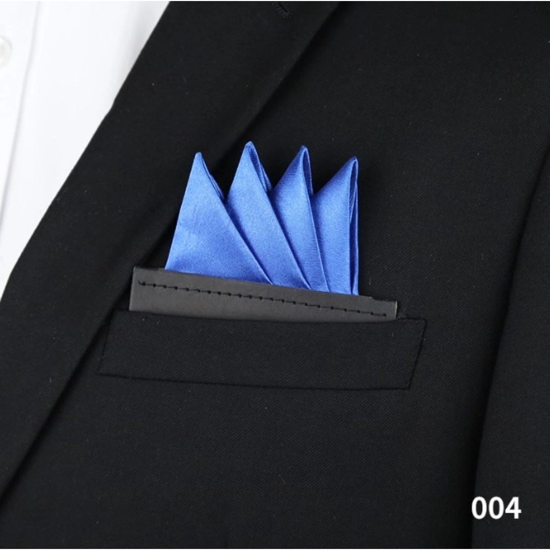 Pre-Folded Pocket Squares on Card – Easy Wear Handkerchiefs for Men's ...