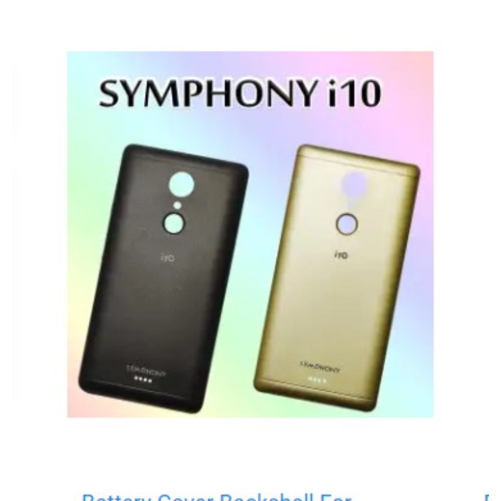 Replacement Backshell Glass Panel for Symphony I10 Battery Back Door