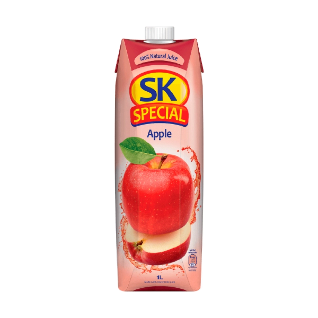Sk Special Apple Juice 1 Liter Prisma 100% Natural Juice