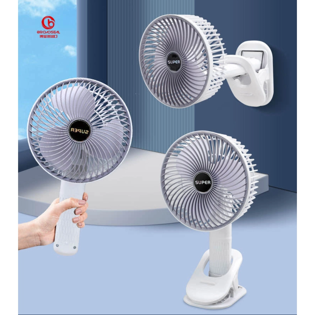 Mini Folding Fan – 9-Inch Portable USB Rechargeable Pedestal Desk ...