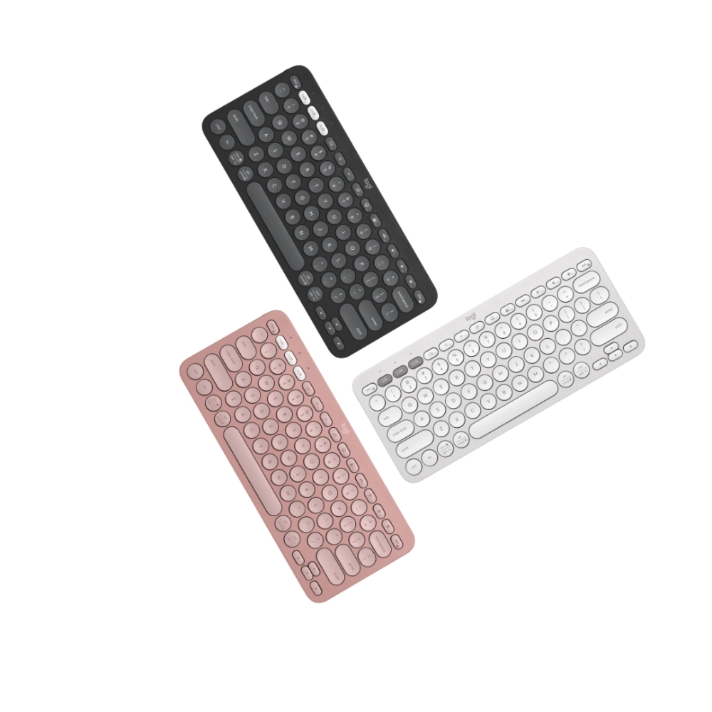 Logitech Pebble Keys 2 K380s, Multi-Device Bluetooth Wireless Keyboard ...