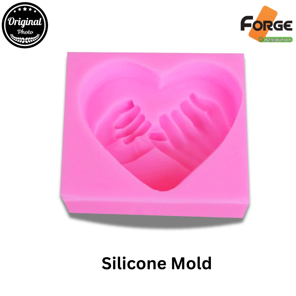 Bride and Groom Silicone Mold – Heart, MR, MRS for Cake Decoration and ...