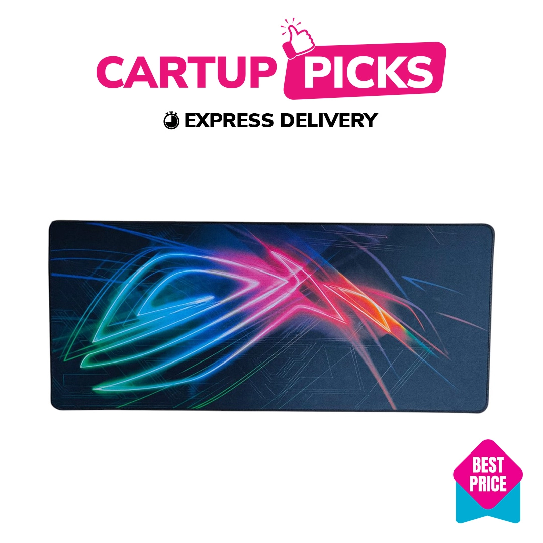 Asus Rog Gaming Mouse Pad - Multicolor - Big Size Mouse Pad