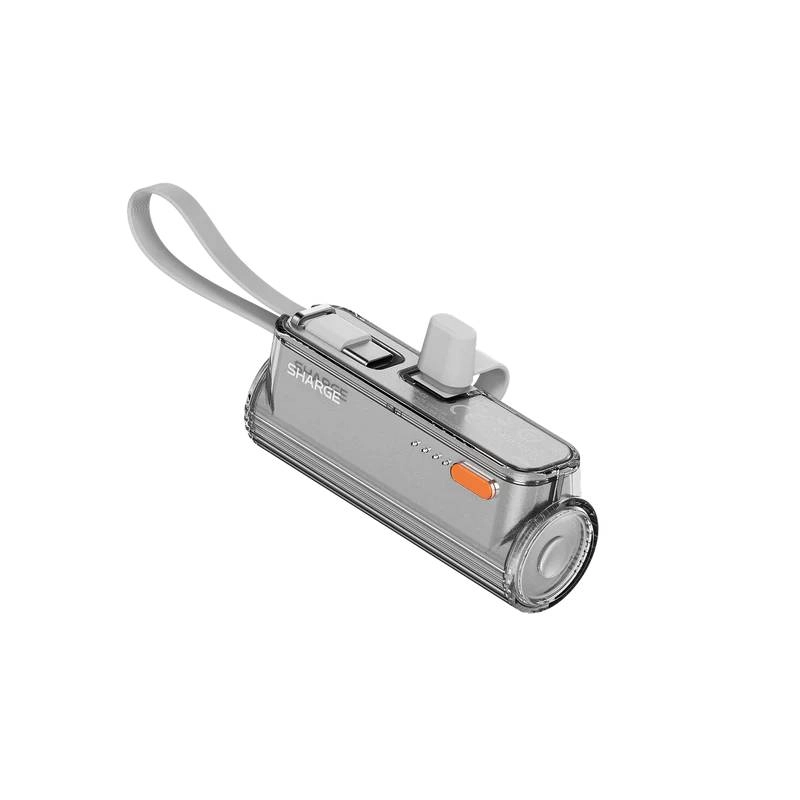 SHARGE Flow Mini 2 T1 Transparent 5000mAh Power Bank