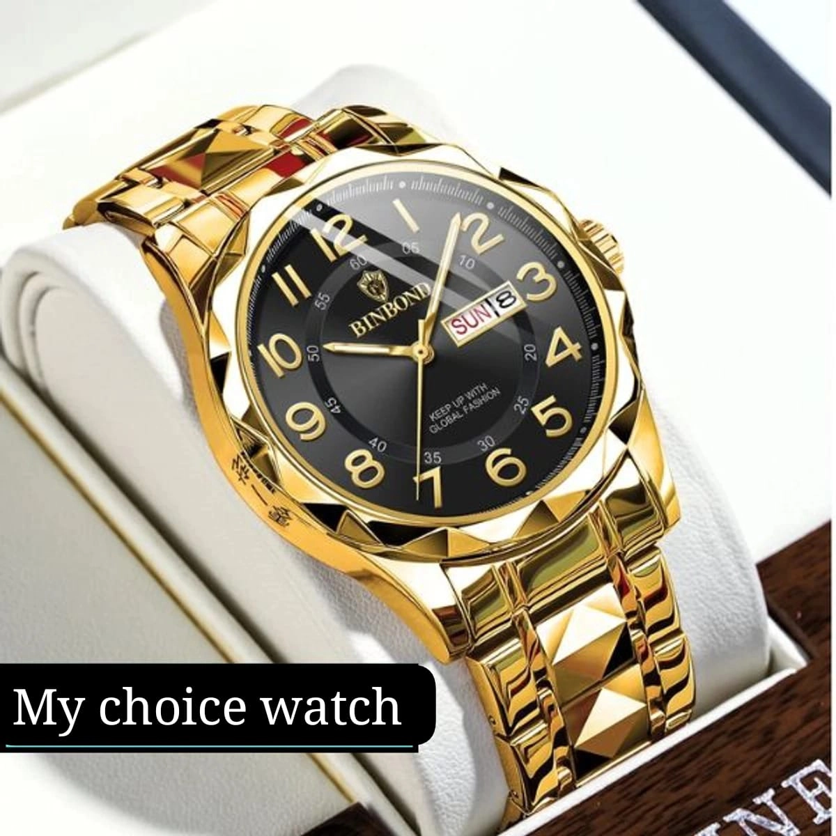 Luxury Binbond Dimon card Digain Stainless Steel Classic Waterproof ...