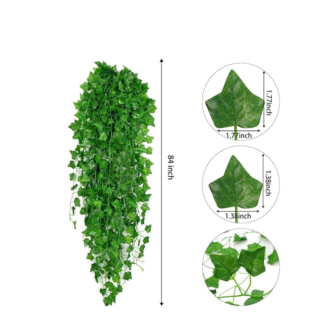 Artificial fake Hanging Vines Plant - 7 feet for Indoor and Outdoor ...