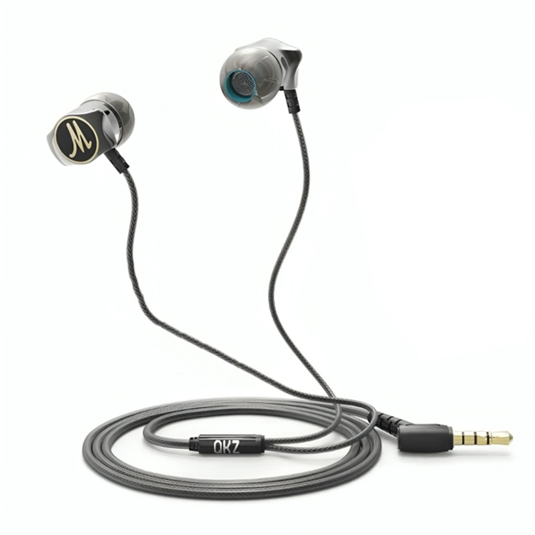 QKZ DM7 Zinc Alloy Hifi Super Bass In Ear Earphone