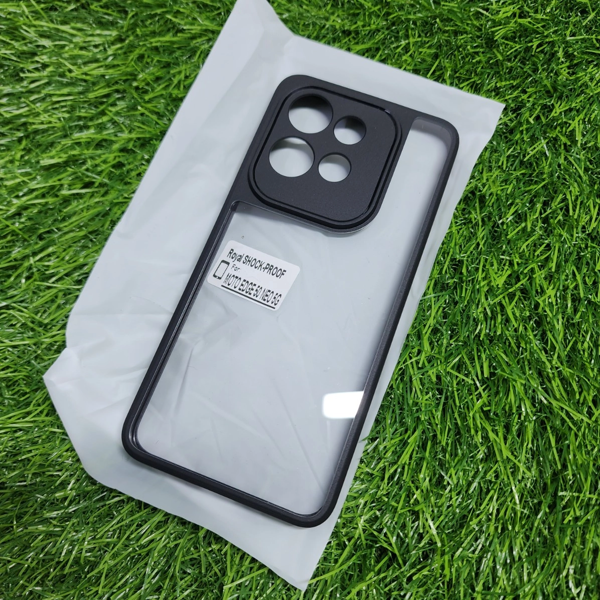 Moto Edge 50 Neo Premium Transparent Doyers Back Cover