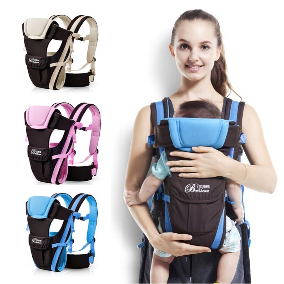 2024 Premium Stylish 4-in-1 High-Quality Baby Carrier with Strong Belt