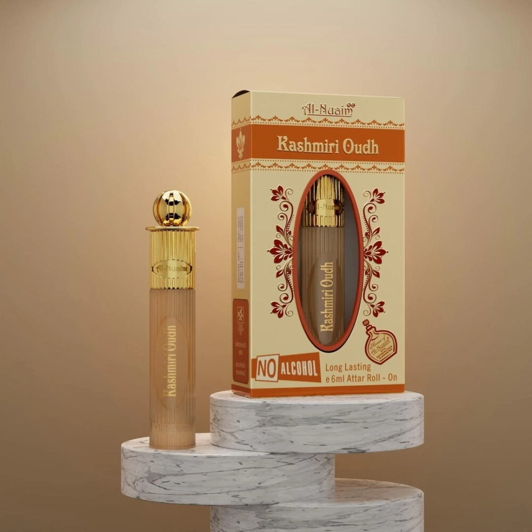 Kashmiri Oudh attar by Al Nuaim top class fragrance long lasting 6ml - Ator